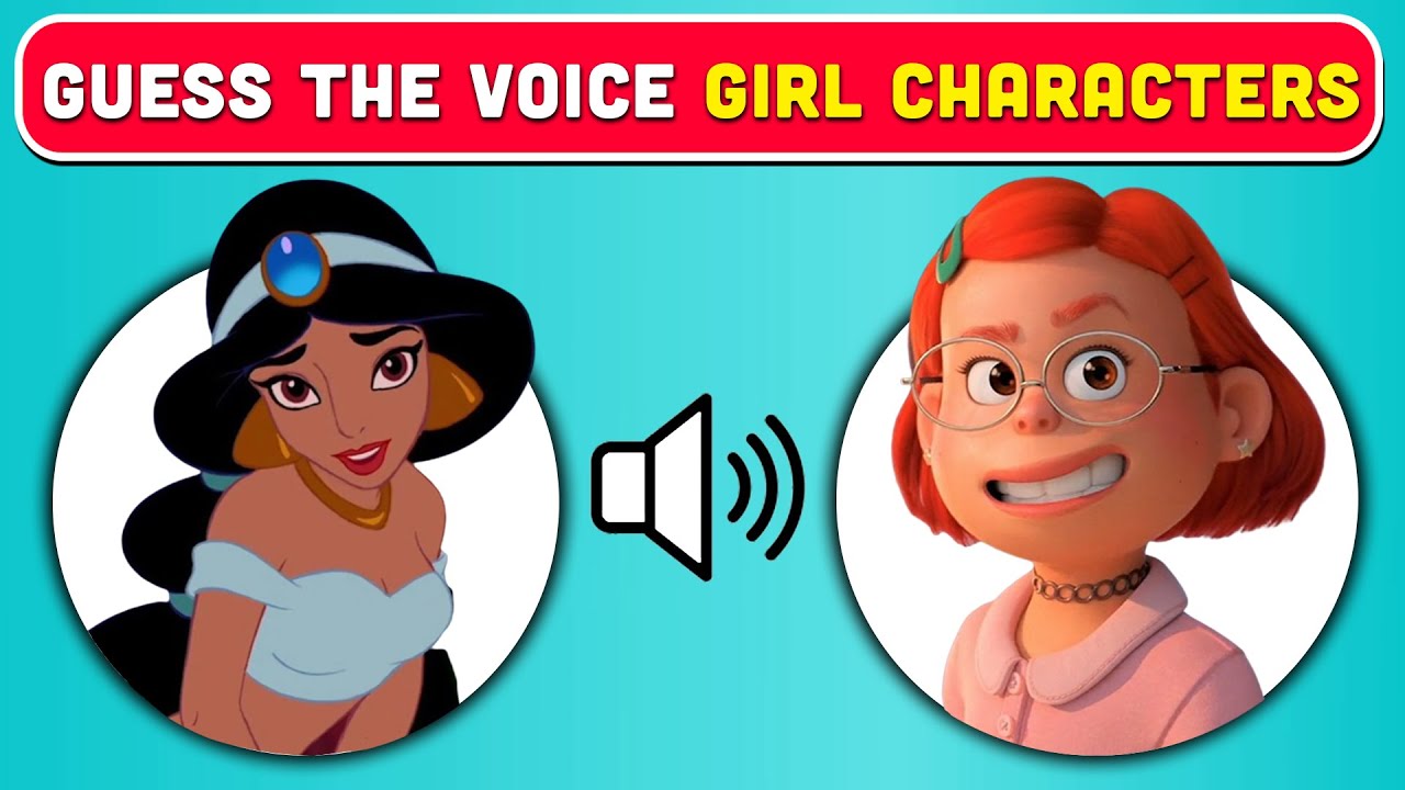 Guess the DISNEY CHARACTER by VOICE (Girl Characters Edition) | Disney ...