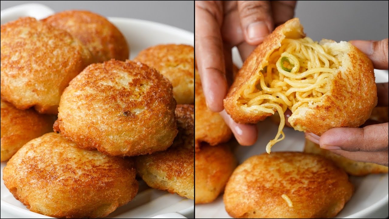 Bread Noodles Snacks Recipe | Bread Fried Snacks | Noodles & Bread ...
