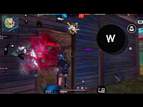 White FF RED Button 💀 Settings Great FF style - YouTube