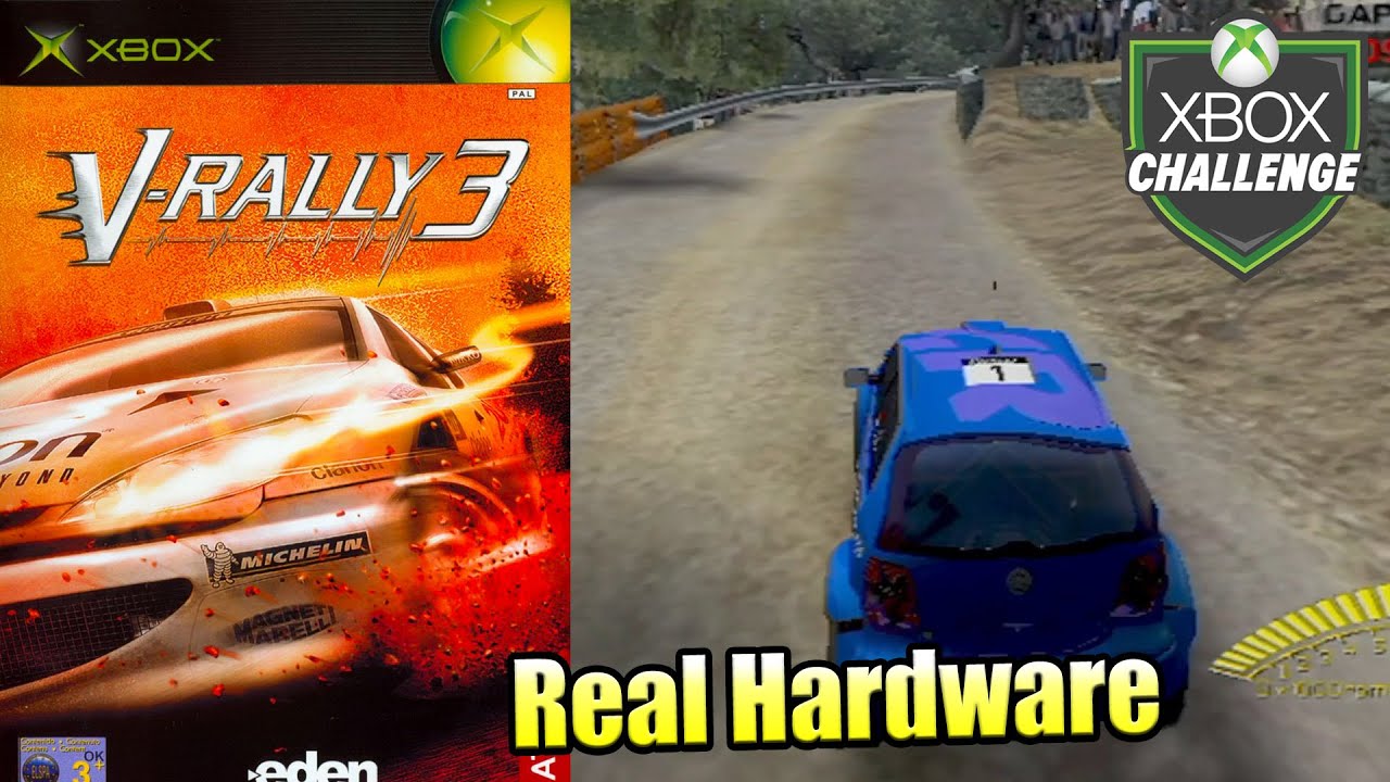 V Rally 3— Xbox Original Gameplay HD — Real Hardware {Component} - YouTube