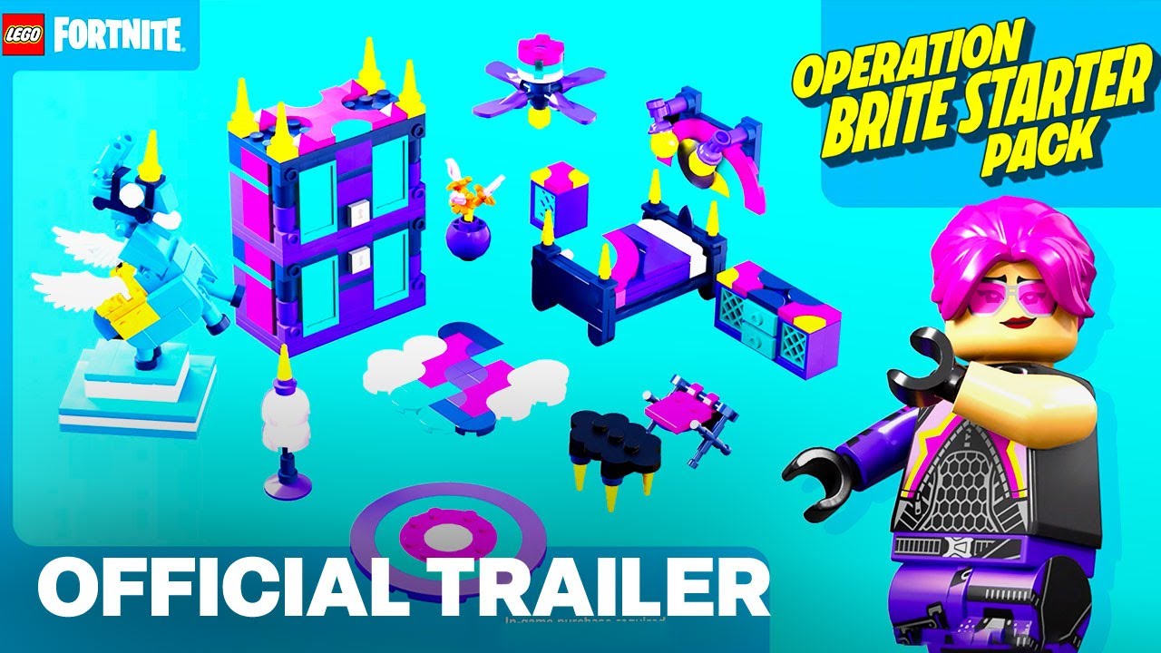 LEGO Fortnite Operation Brite Starter Pack! - YouTube