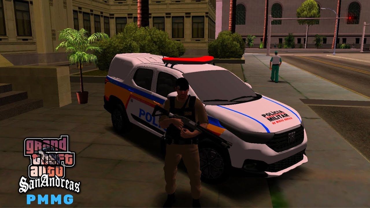 GTA SA PMMG - RONDAS NAS RODOVIAS DE FIAT STRADA 2021 #171playerbh # ...