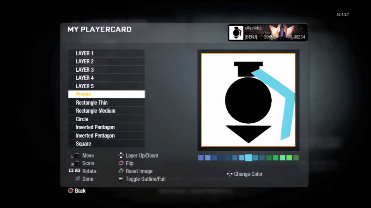 Call of Duty: Black Ops Emblem Tutorial #2 | Grenade Symbol - YouTube