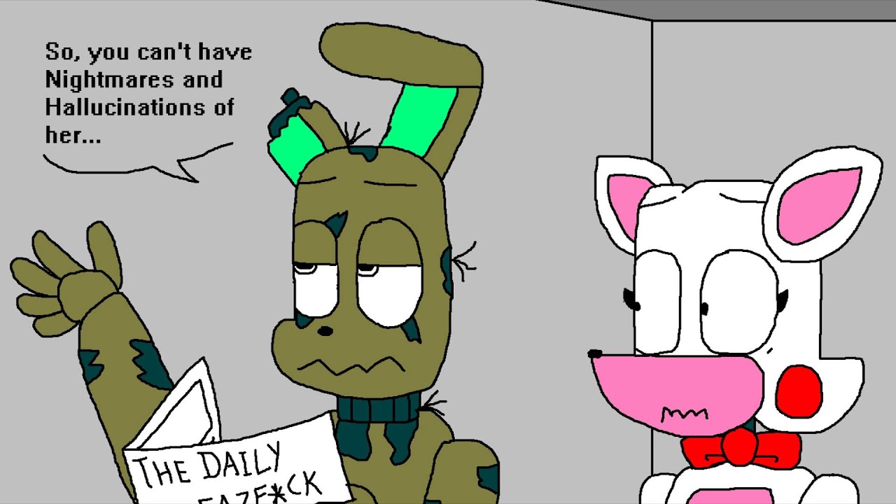 Quiet Tomato [ I'm a fan ] and Springtrap and mangle [ my twin ] - lucox.cl