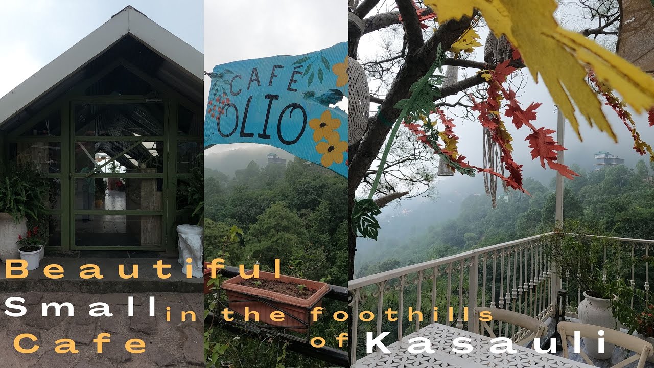 Cafe Olio Kasauli Himachal | Beautiful Small Cafe Olio in Kasauli Mountains Hills - YouTube