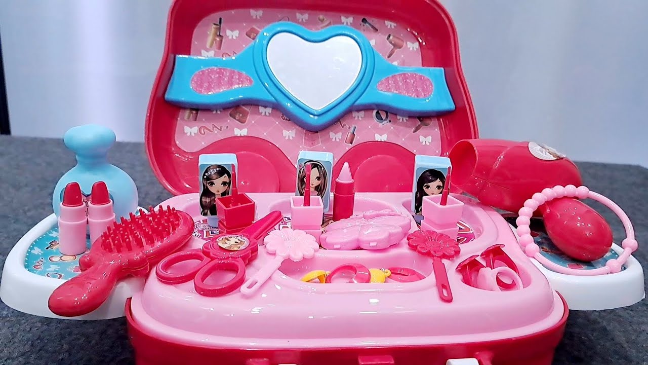 5 Minutes Satisfying with UnboxingCute pink Beauty Play set Play set ll ...