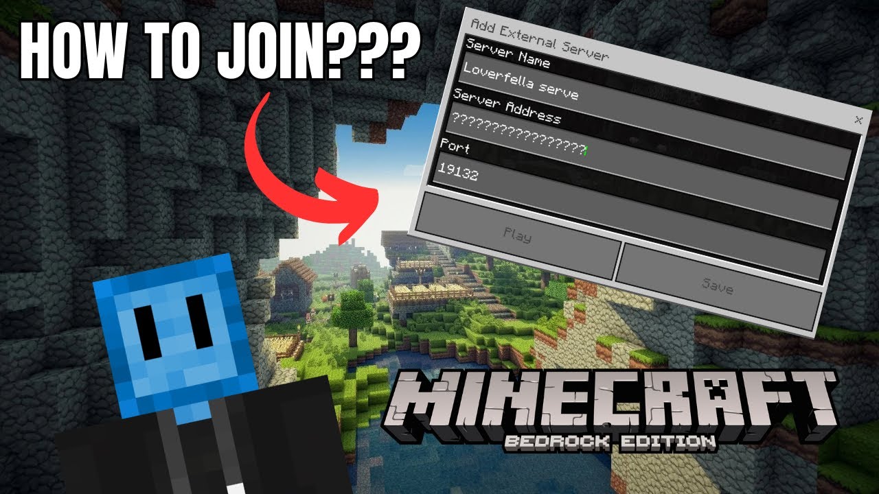 How TO join the LOVERFELLA Server on Bedrock Edition ( Tutorial + IP ...