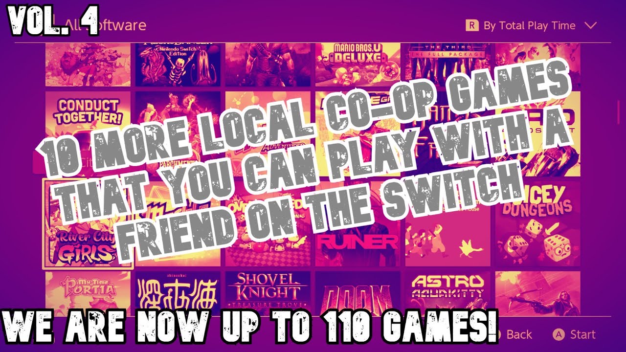 10 More Local CO-OP games you can play with a friend on the Switch ...