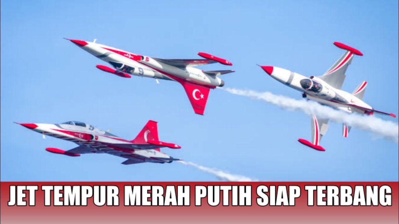 DUNIA TERCENGANG... TURKEY BUATKAN JET TEMPUR MERAH PUTIH DAN SIAP ...