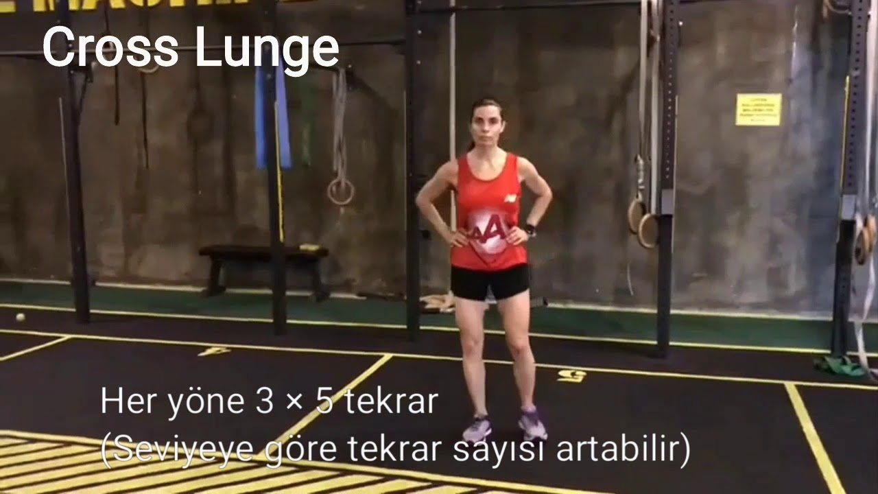 Cross Lunge - YouTube