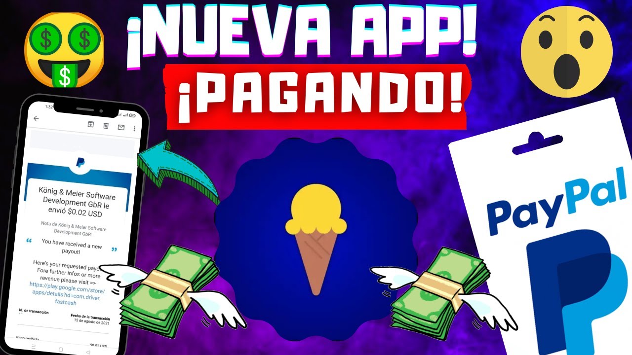 🤑NUEVA APP para GANAR DINERO en PAYPAL 2021🔥ICE EARN + PRUEBA DE PAGO 💵 - YouTube