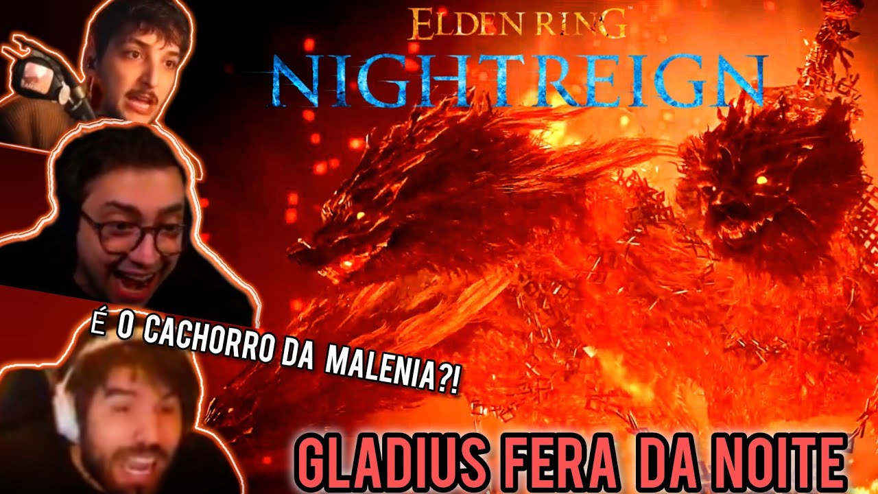 STREAMERS ENFRENTANDO O CÉRBERUS DO ELDEN RING NIGHTREIGN! - YouTube