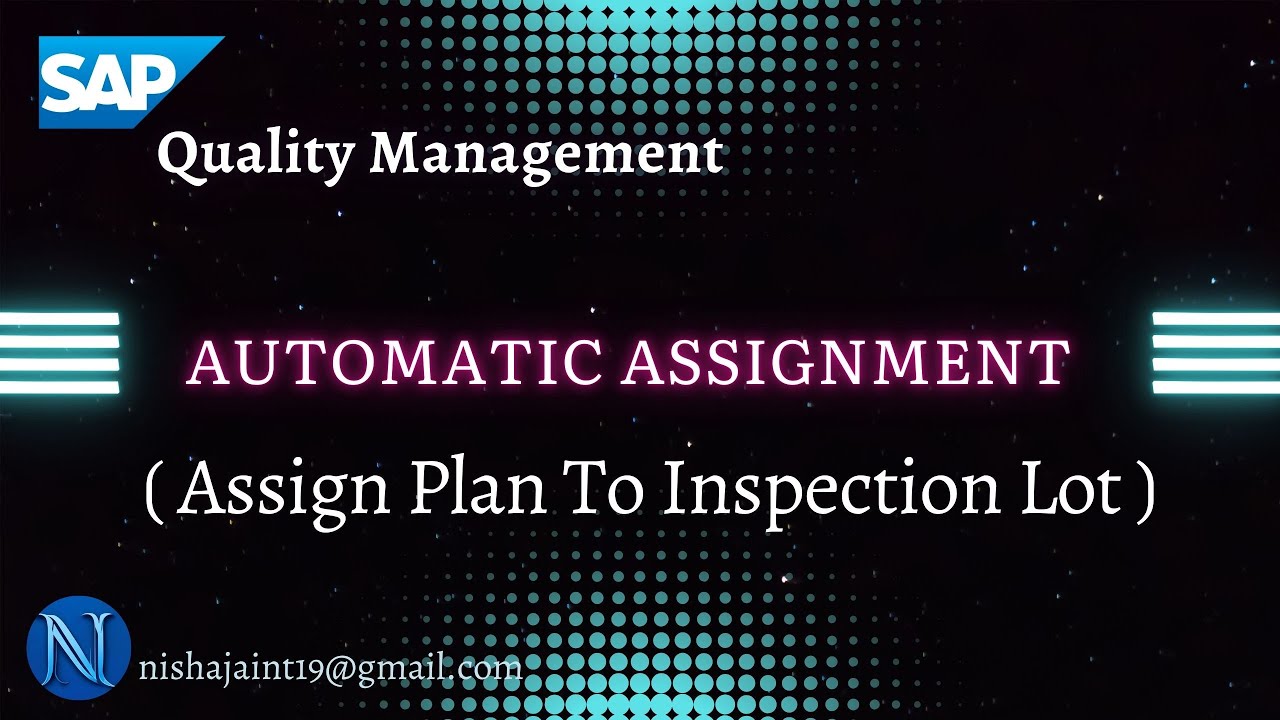 Automatic Specification Assignment for Inspection Type | MM01 | SAP S ...