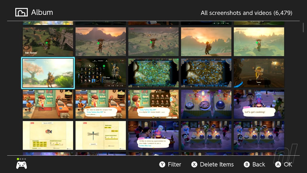 Browsing My Nintendo Switch Album In 2023 - YouTube