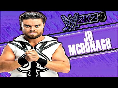 WWE 2K24 - JD McDonagh Signatures and Finishers - YouTube