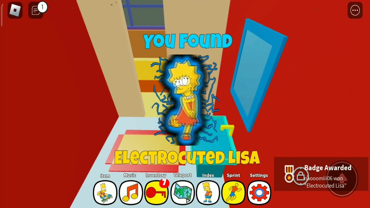 How to find Electrocuted Lisa in Find the Simpsons - YouTube