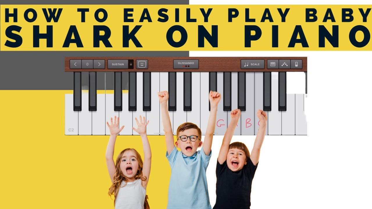 "Play 'Baby Shark' with Ease – Fun & Simple Tutorial!" How to play Baby ...