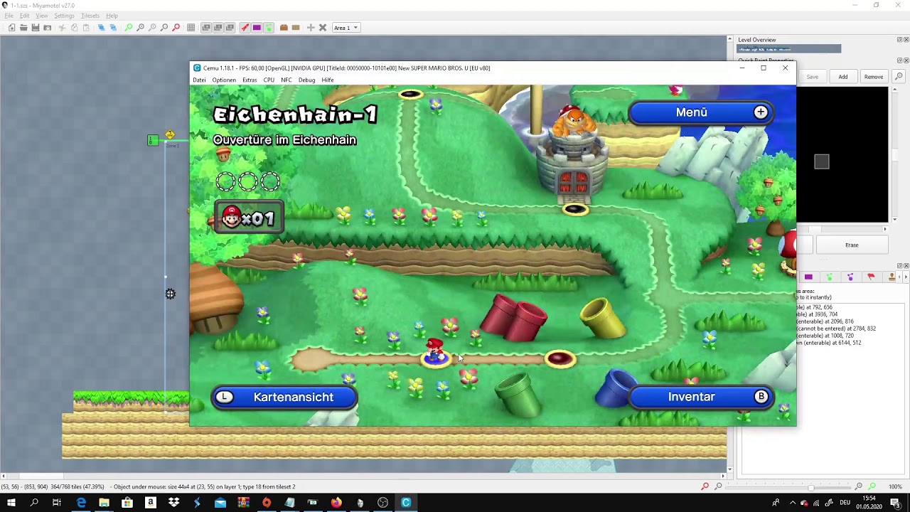 New Super Mario Bros. U "Hacking" Tutorial #2 - YouTube