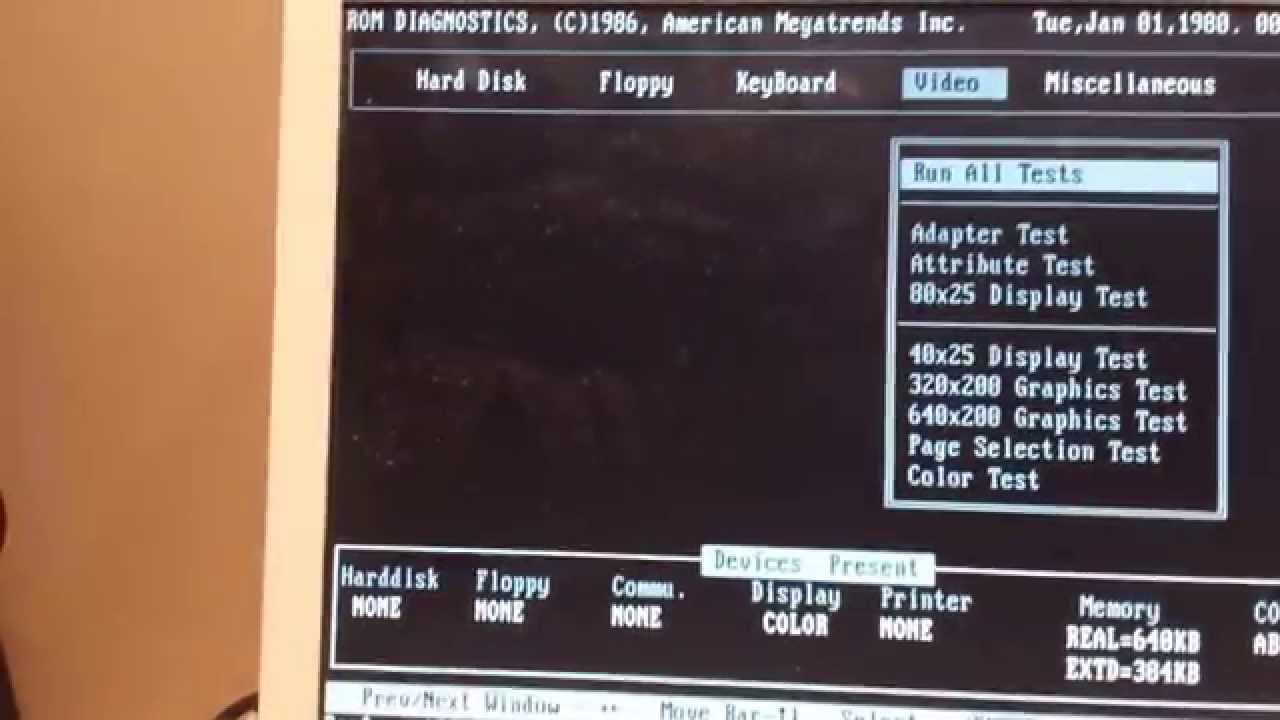 VINTAGE PC 1986 AMD 286 12MHz CPU OLD PC MAINBOARD - YouTube