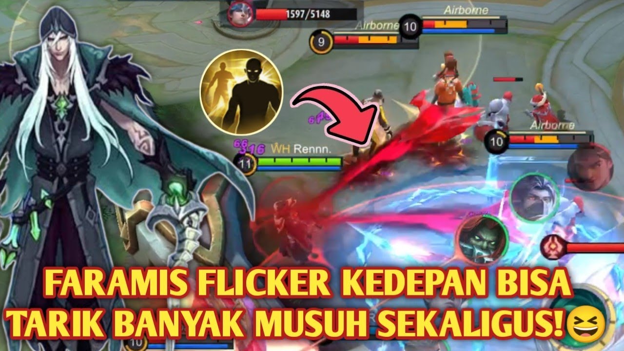 FARAMIS FLICKER NEW COMBO! TUTORIAL FARAMIS | CARA TARIK MUSUH PAKE ...