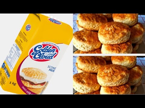 Golden Cloud scone mix recipe || How to make scones || Easy scones ...
