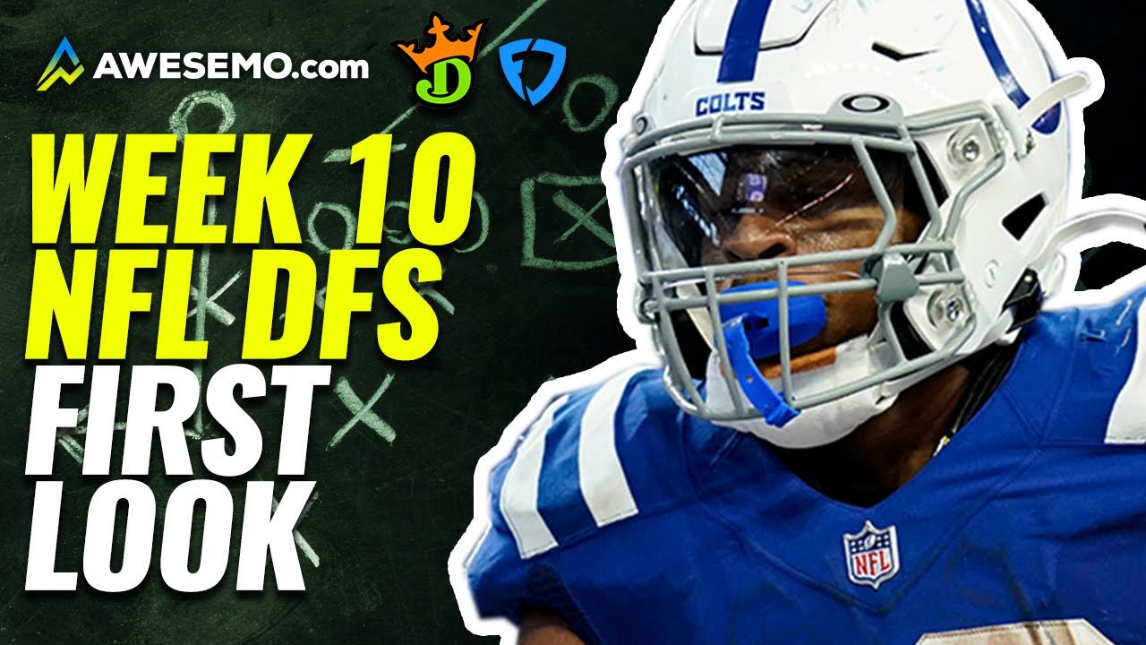 Nfl Dfs First Look Week 10 Draftkings Yahoo Fanduel Daily Fantasy