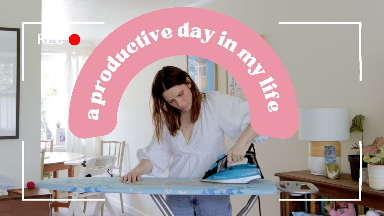 Making Progress On Sewing Projects | morning routine, organising & a ...