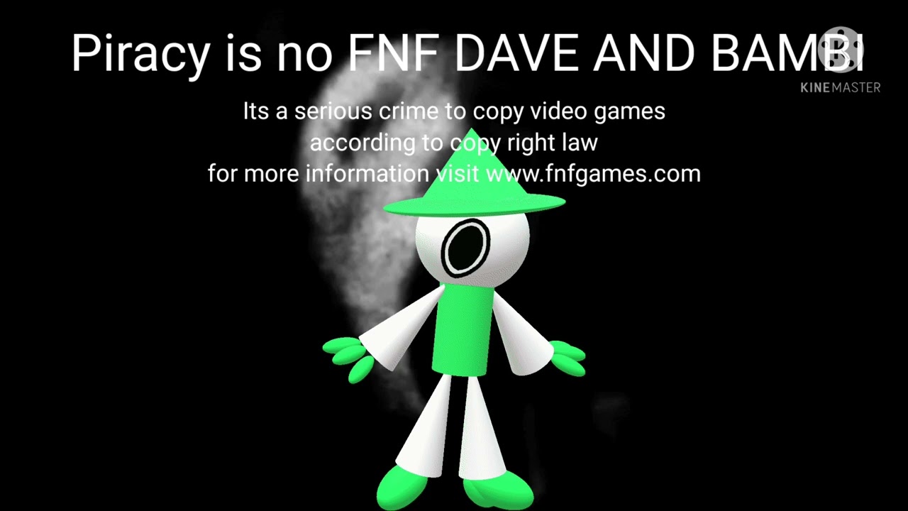 Fnf Dave And Bambi Anti Piracy Screen For Smg4 Youtube 7750