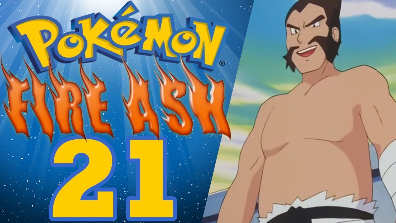 POKÉMON FIRE ASH #21 VS Chuck - Johto - YouTube