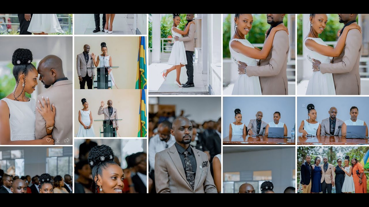 Rebecca + Rukundo Civil wedding highlight - YouTube