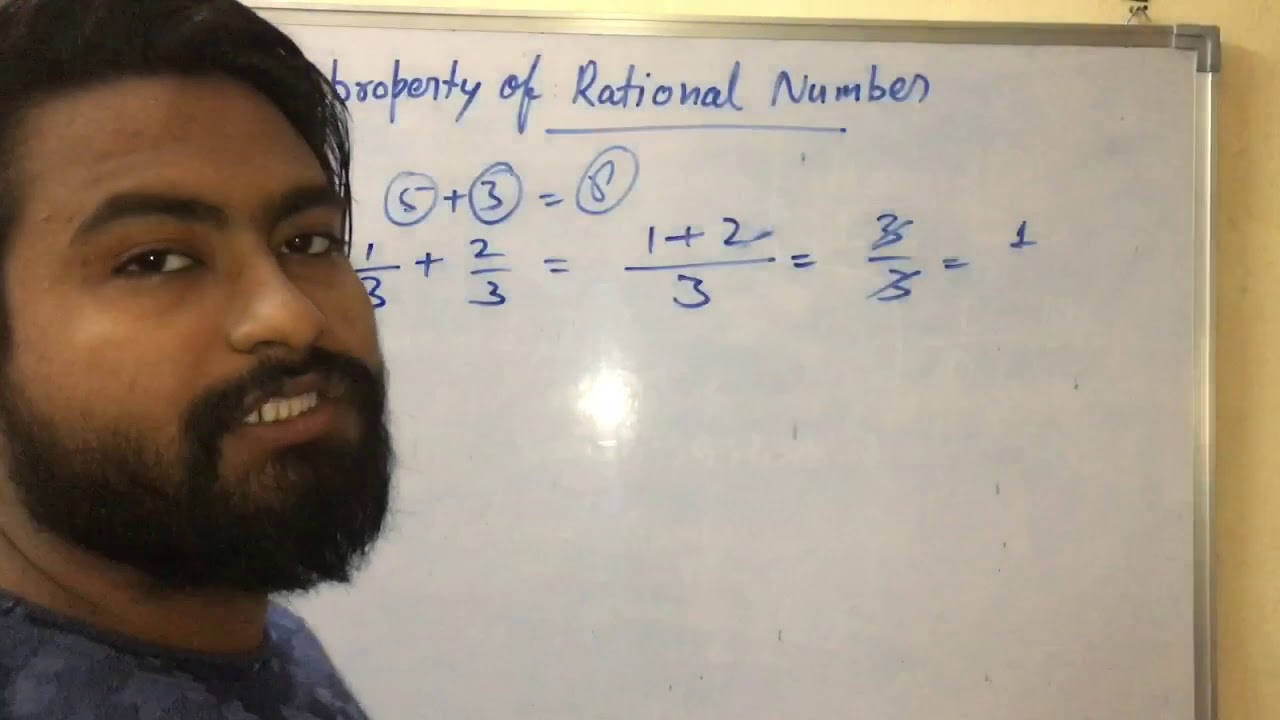 Rational Number of class 8 NCERT PART 1 - YouTube