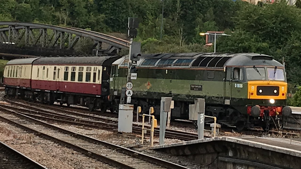 Class 47805 (D1935) & 57311 arriving into Bristol Temple Meads - YouTube