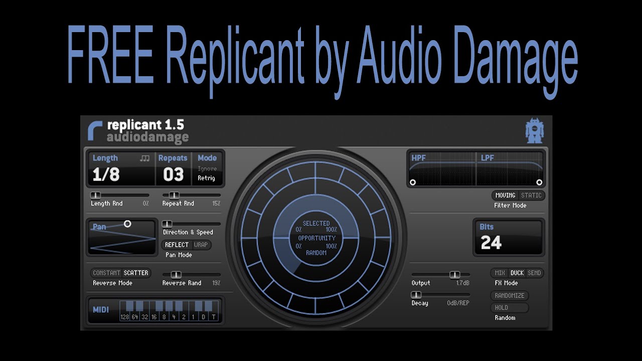 FREE Replicant by Audio Damage - YouTube