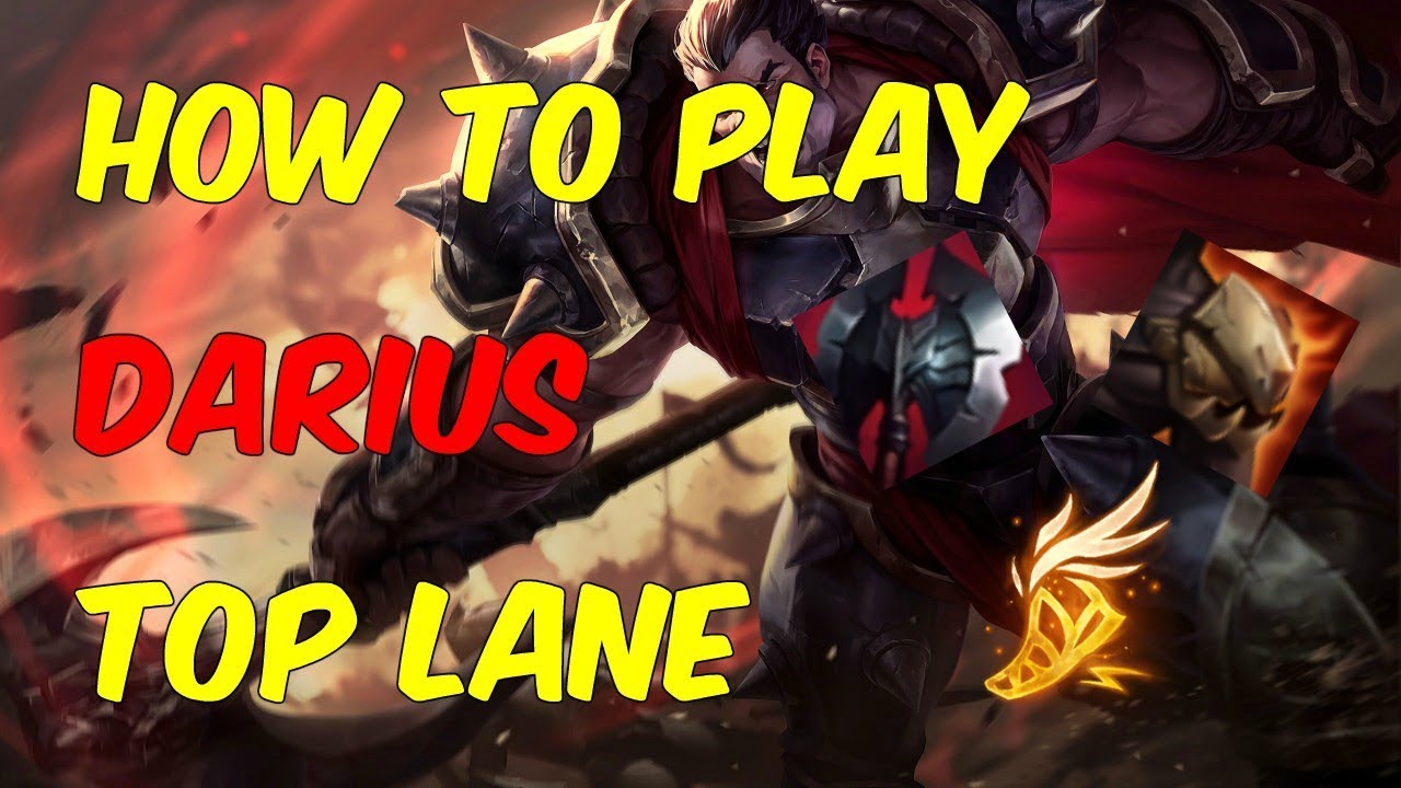 League of Legends | How to Play Darius Top Lane - YouTube