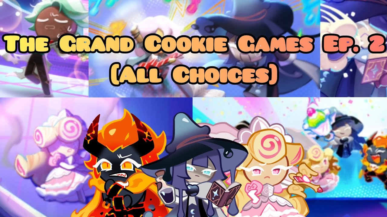 Cookie Run Kingdom: The Grand Cookie Games Ep. 2 [All Choices] - YouTube