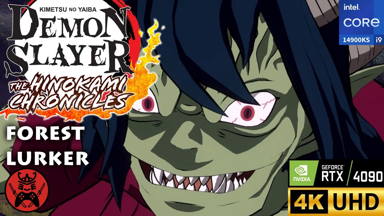 👺 Kyojuro Rengoku vs Forest Lurker - Demon Slayer: Kimetsu no Yaiba ...