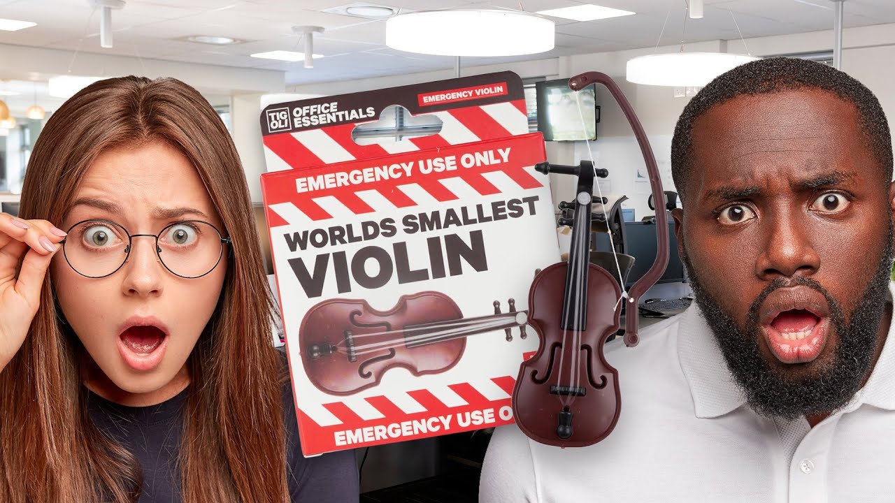 World’s Smallest Violin (Emergency Use Only) 🎻 | Hilarious Gag Gift ...