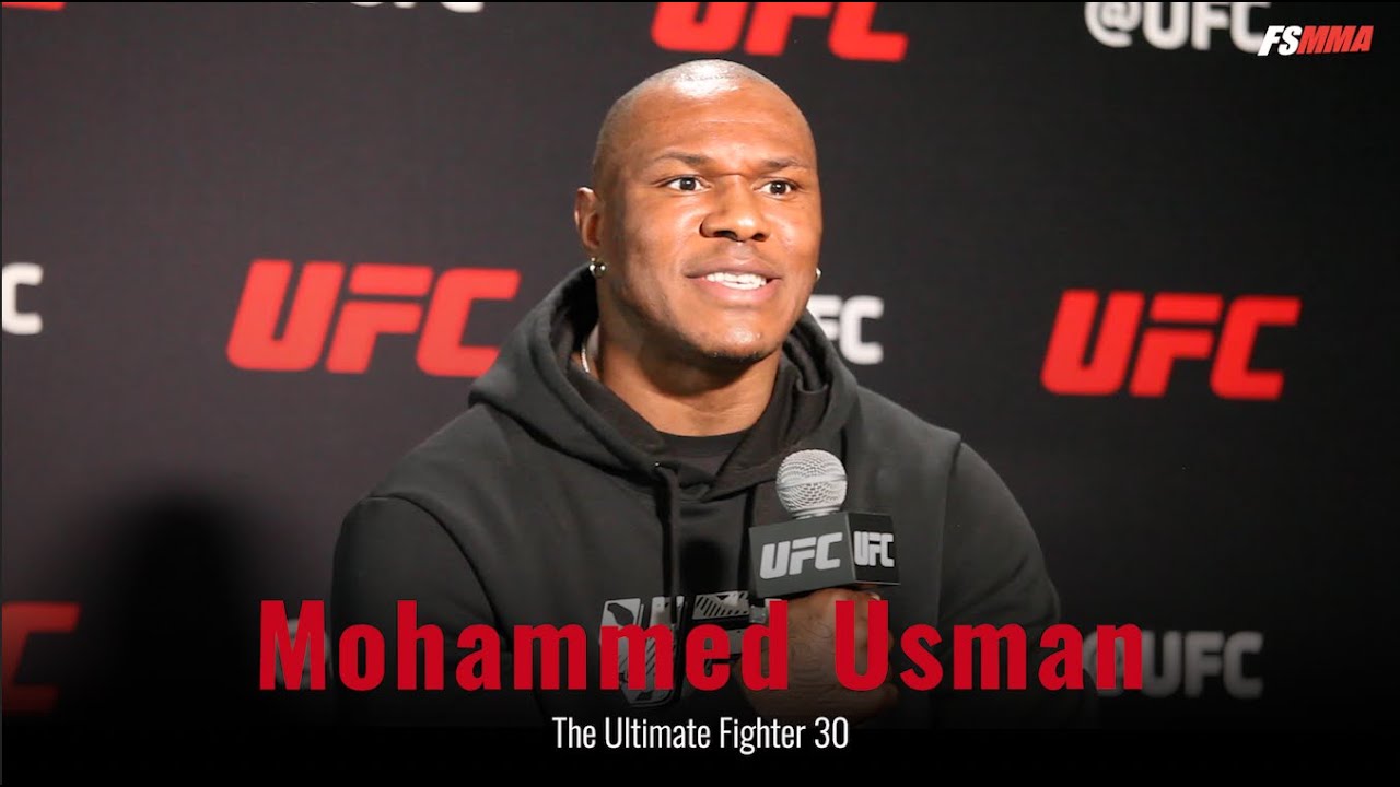 Mohammed Usman The Ultimate Fighter 30 pre-show interview - YouTube