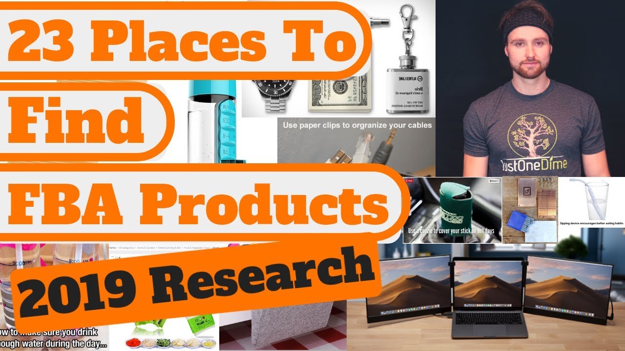Amazon FBA Product Research 2019 – 23 Places to Find FBA Products - YouTube