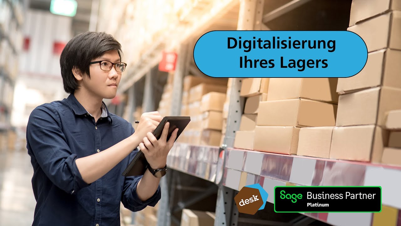 Sage 100 Inventur per Scanner (MDE) - YouTube