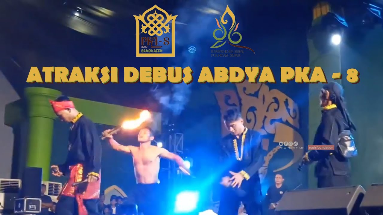 ATRAKSI DEBUS ACEH BARAT DAYA (ABDYA) PEKAN KEBUDAYAAN ACEH - 8 TH 2023 ...