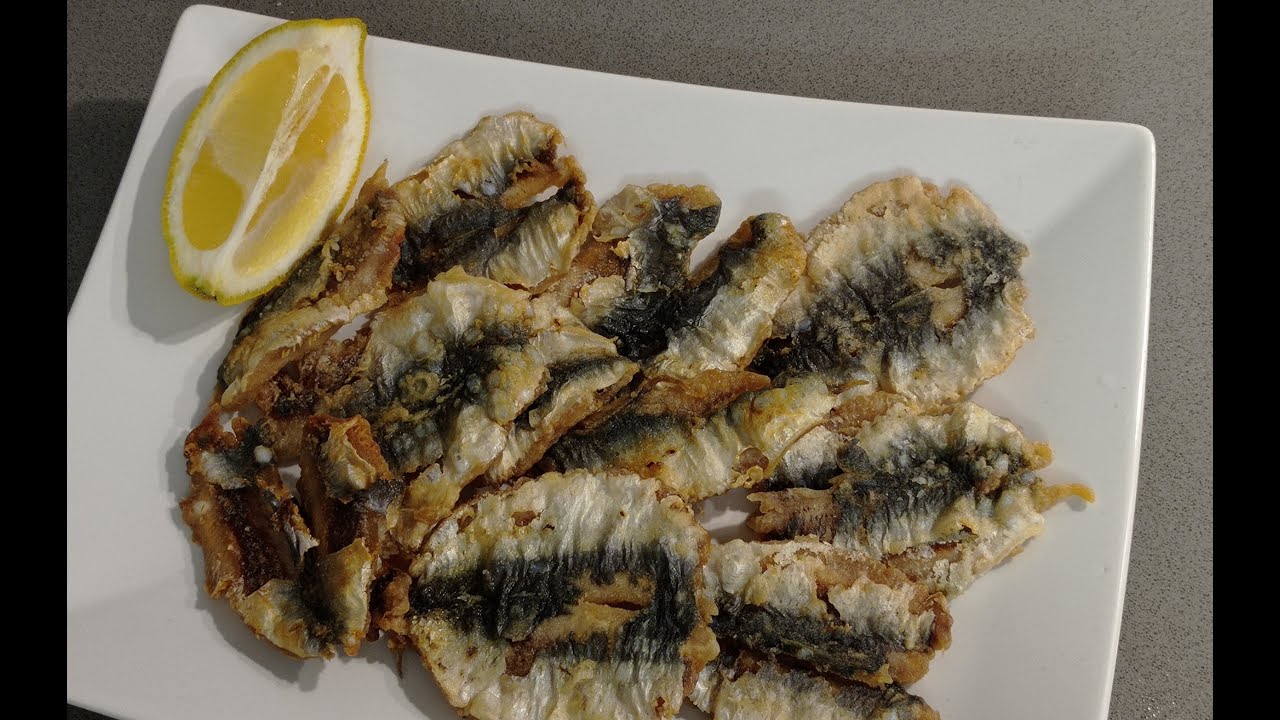 ALACI FRITTE un finger food povero e semplice ma molto gustoso - YouTube