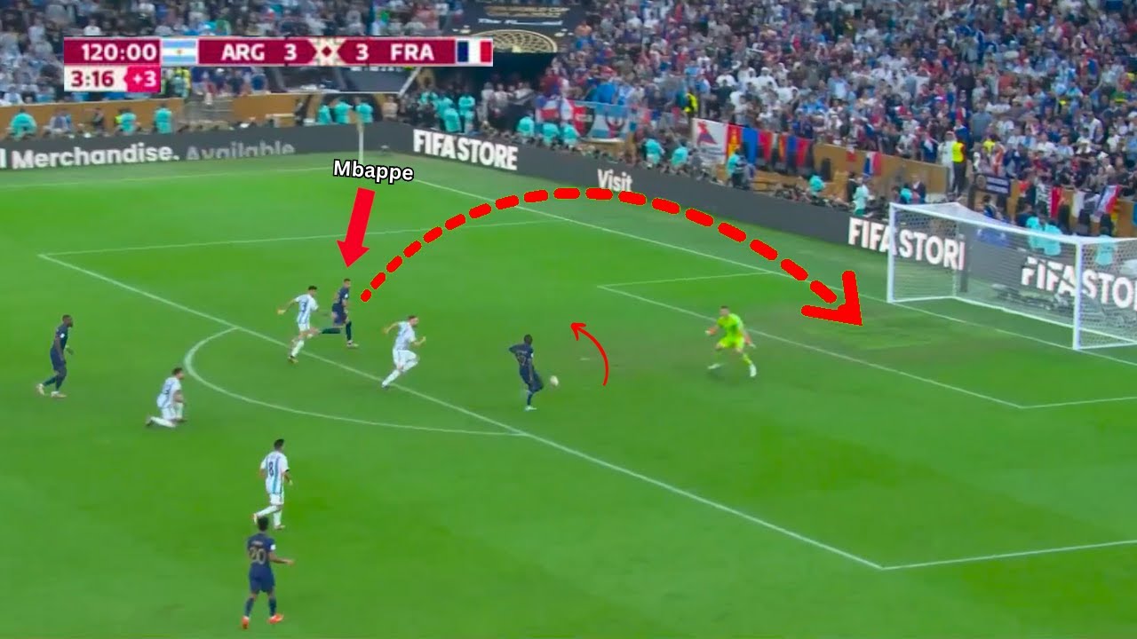 One mistake of Kolo Muani that cost France the World Cup - YouTube