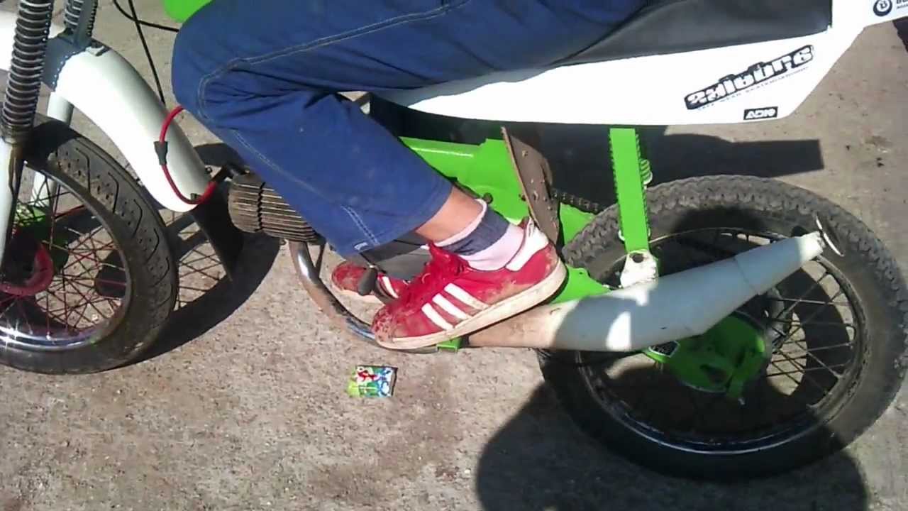 JAWA pionýr Tuning AKRAPOVIČ crossSTYLE - YouTube