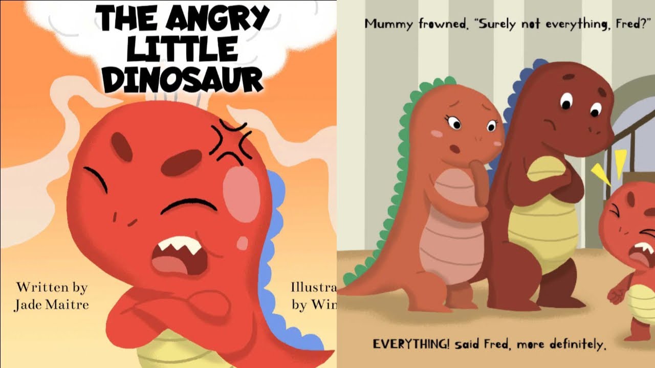 The angry little dinosaur story | dinosaur story | bedtime story ...