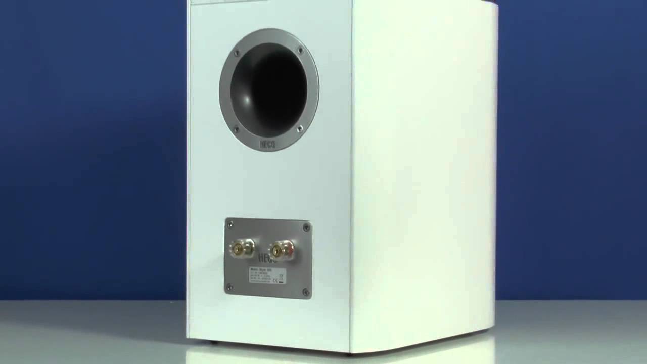 Heco Music Style 200 Bookshelf Speaker - YouTube