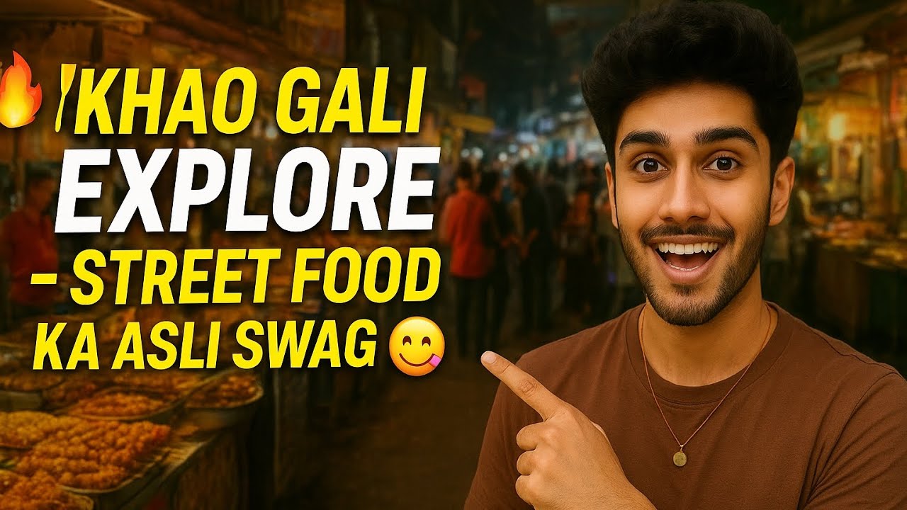 🔥🍴 “Khao Gali Explore – Street Food Ka Asli Swag 😋 ”#mumbaivlog - YouTube