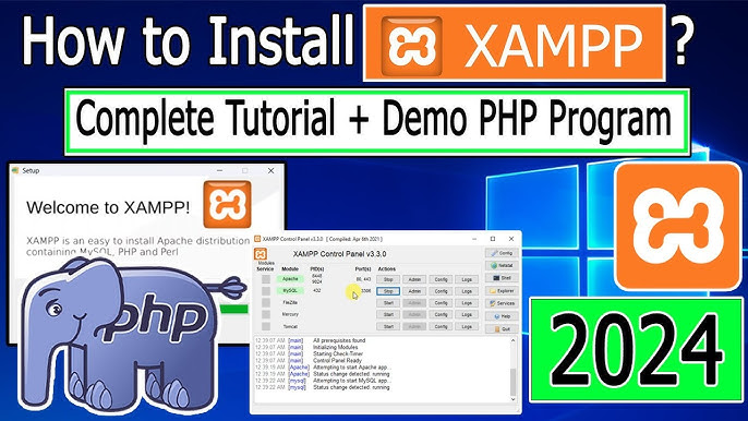 Install Apache Webgate On Xampp Youtube How To Change The Apache Port