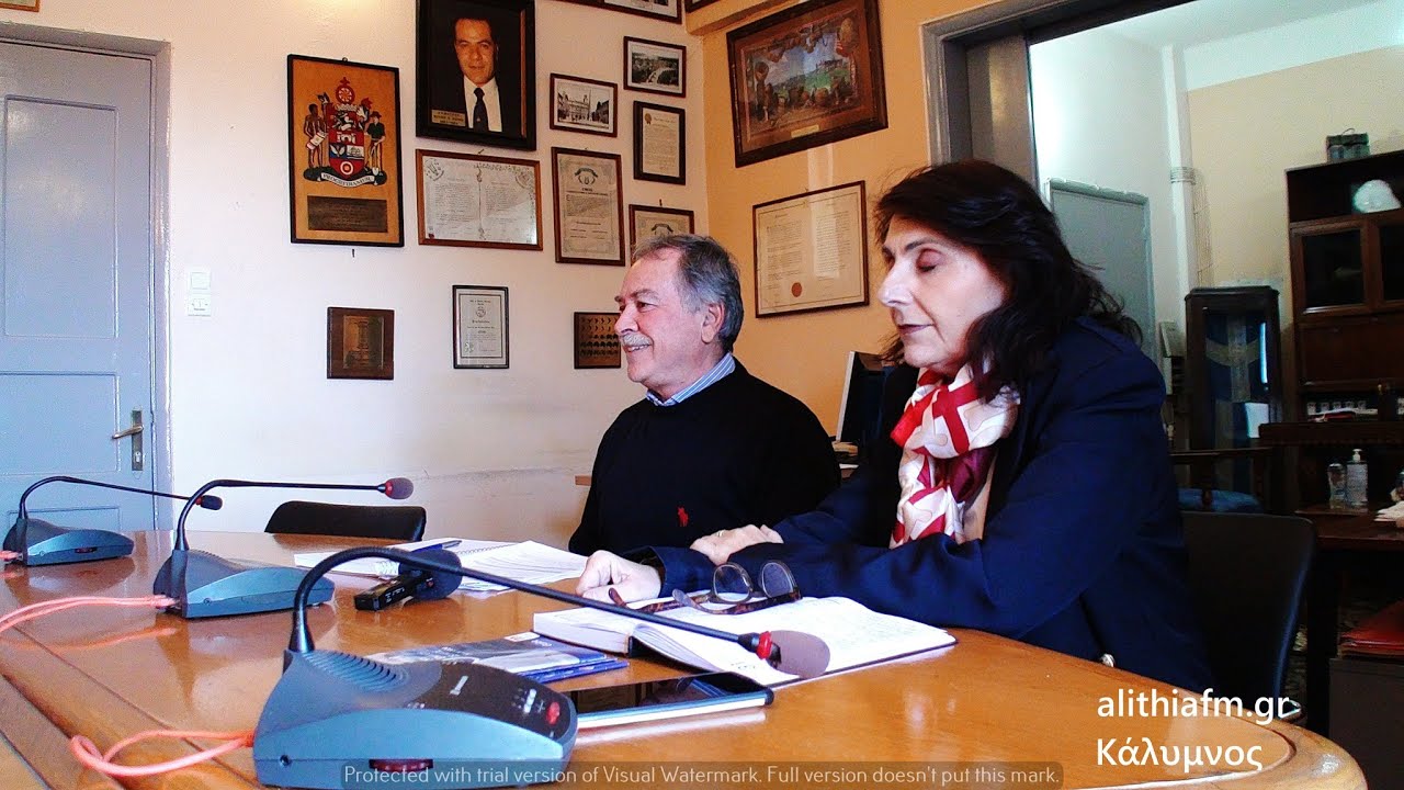 ΣΥΝΕΝΤΕΥΞΗ ΔΗΜΑΡΧΟΥ ΚΑΛΥΜΝΙΩΝ κ.Ι.Μαστροκούκου- Καλ. Κουτούζη ...