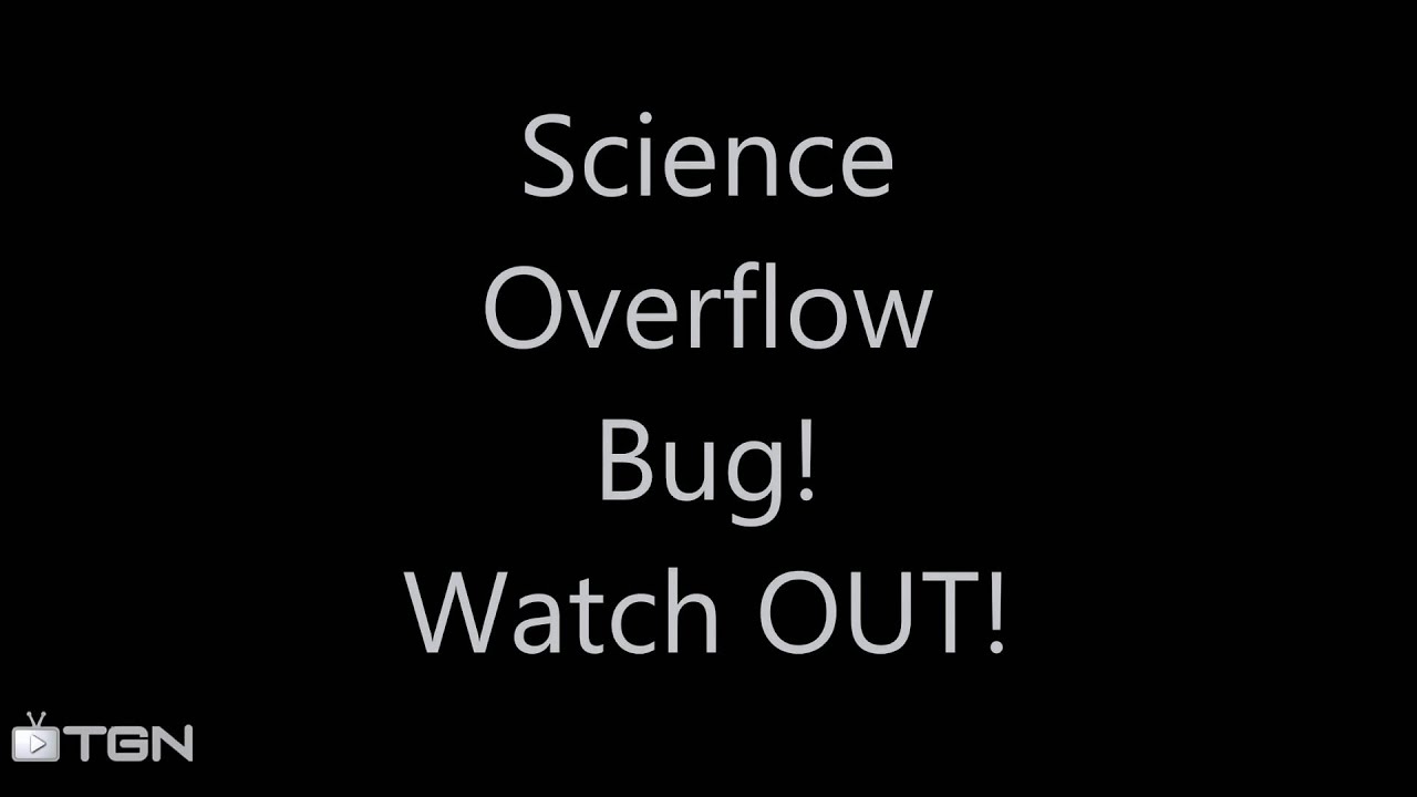 Science Overflow Bug! Watch Out! (Civilization V Brave New World) - YouTube